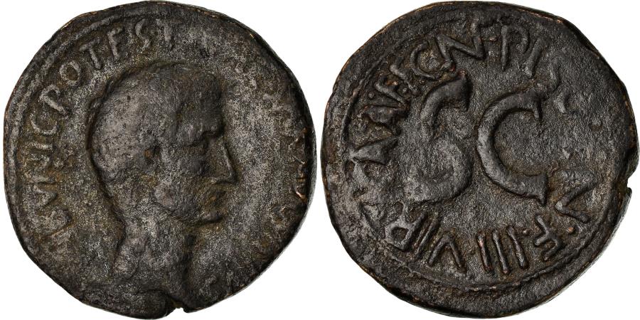 Coin, Augustus, As, Rome, , Copper, RIC:382 | Roman Republican Coins