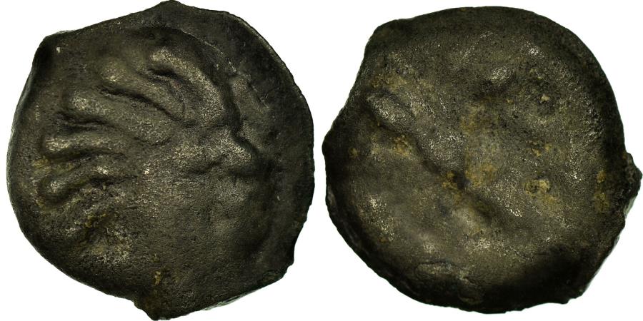Coin, Senones, Potin, , Potin | Celtic Coins