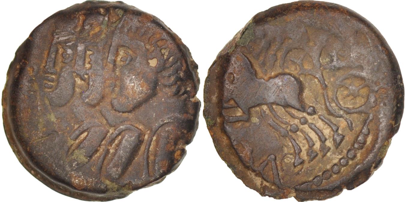 Coin, Remi, Bronze, , Bronze, Delestrée:593 | Celtic Coins