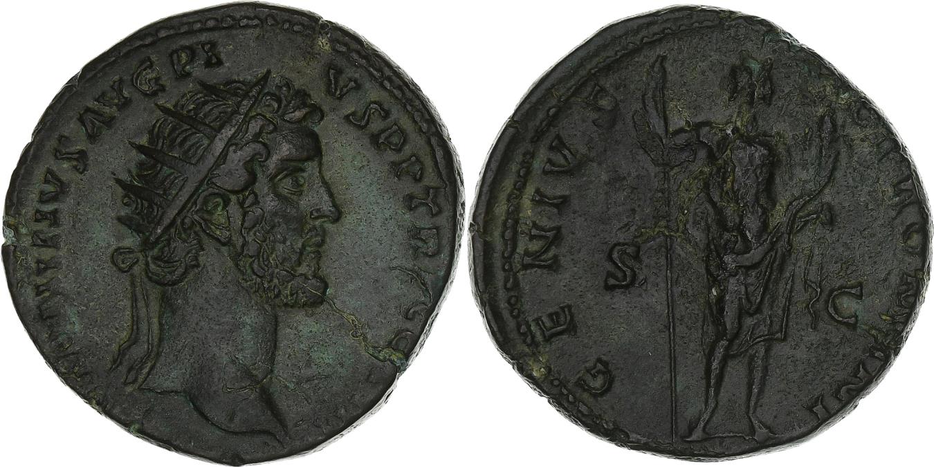 Antoninus Pius, Dupondius, 140-144, Rome, Bronze, , RIC:661 | Roman ...