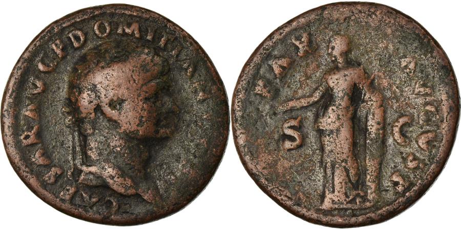 Coin, Domitian, As, Roma, , Copper, RIC:155 | Roman Imperial Coins