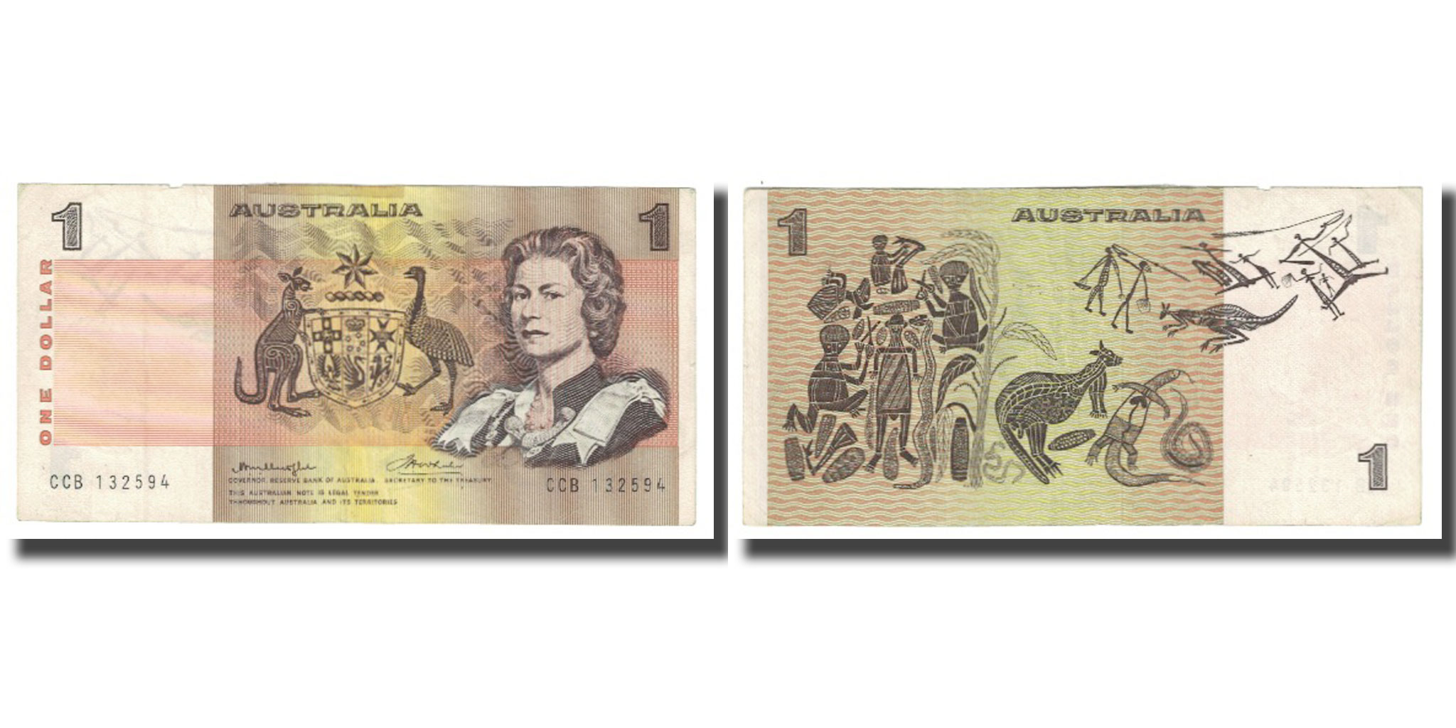 Australian 1 Dollar Notes