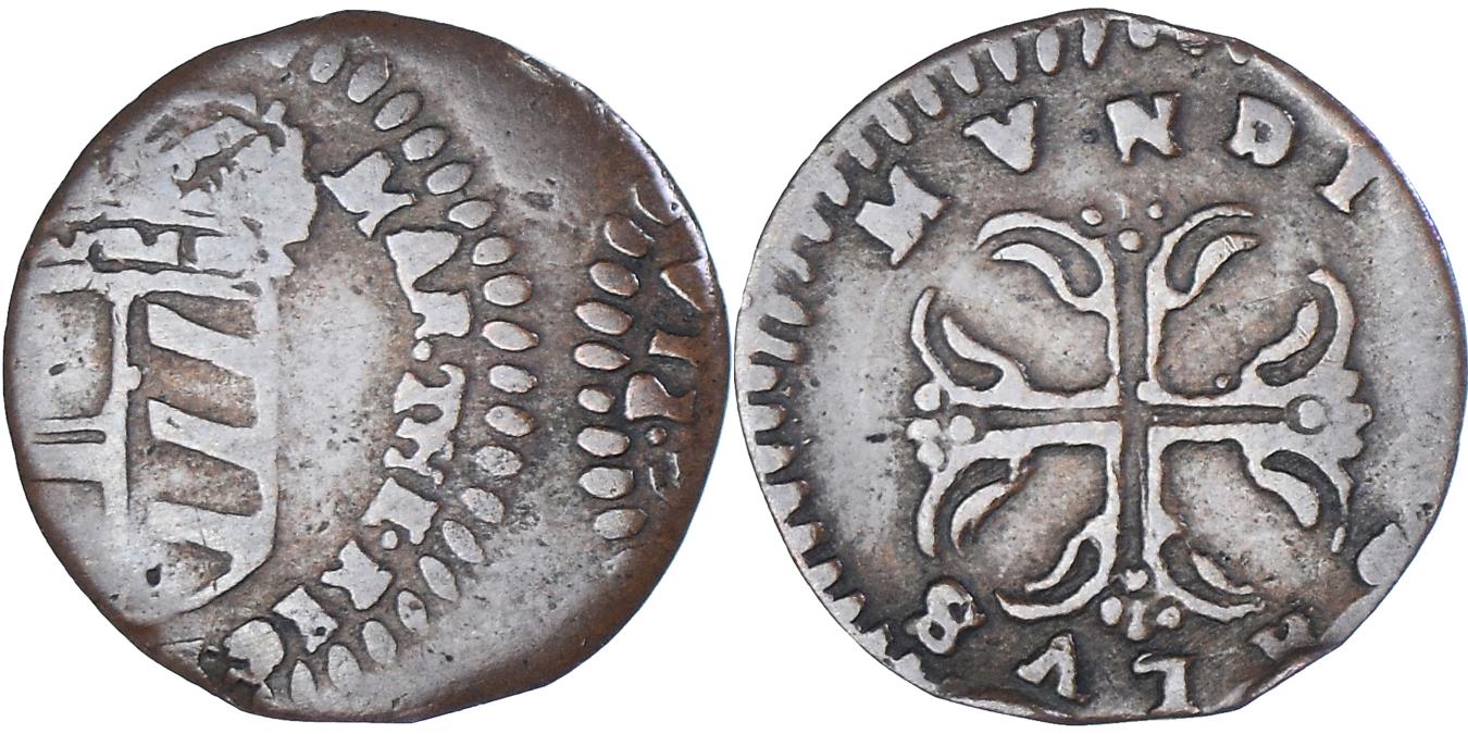 Coin, ITALIAN STATES, PIACENZA, Maria Teresa, Sesino, 1740-1744,