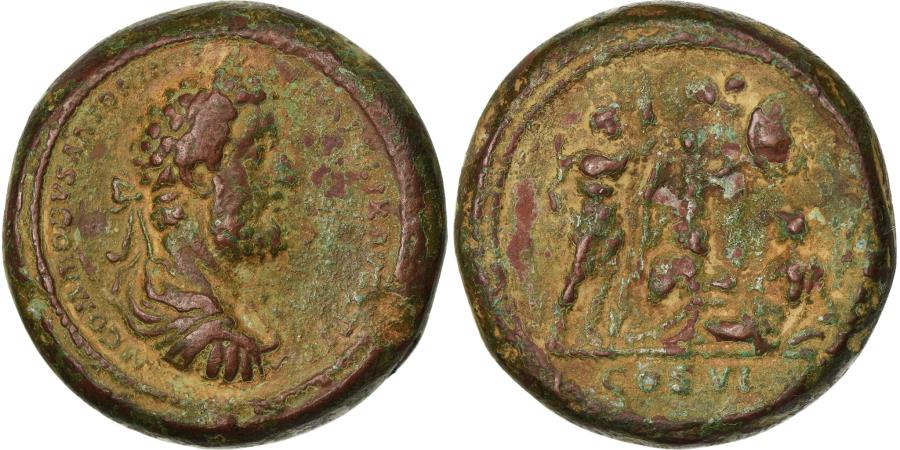 Coin, Commodus, Cast Paduan Medallion, 16-17th century, , Bronze