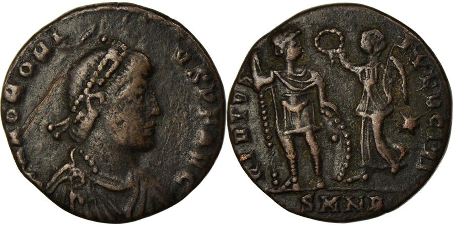 Coin, Honorius, Nummus, 395-401, Nicomedia, , Copper, RIC:63 | Roman ...