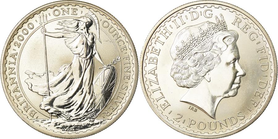 Coin, Great Britain, Elizabeth II, 2 Pounds, 2000, British Royal Mint ...