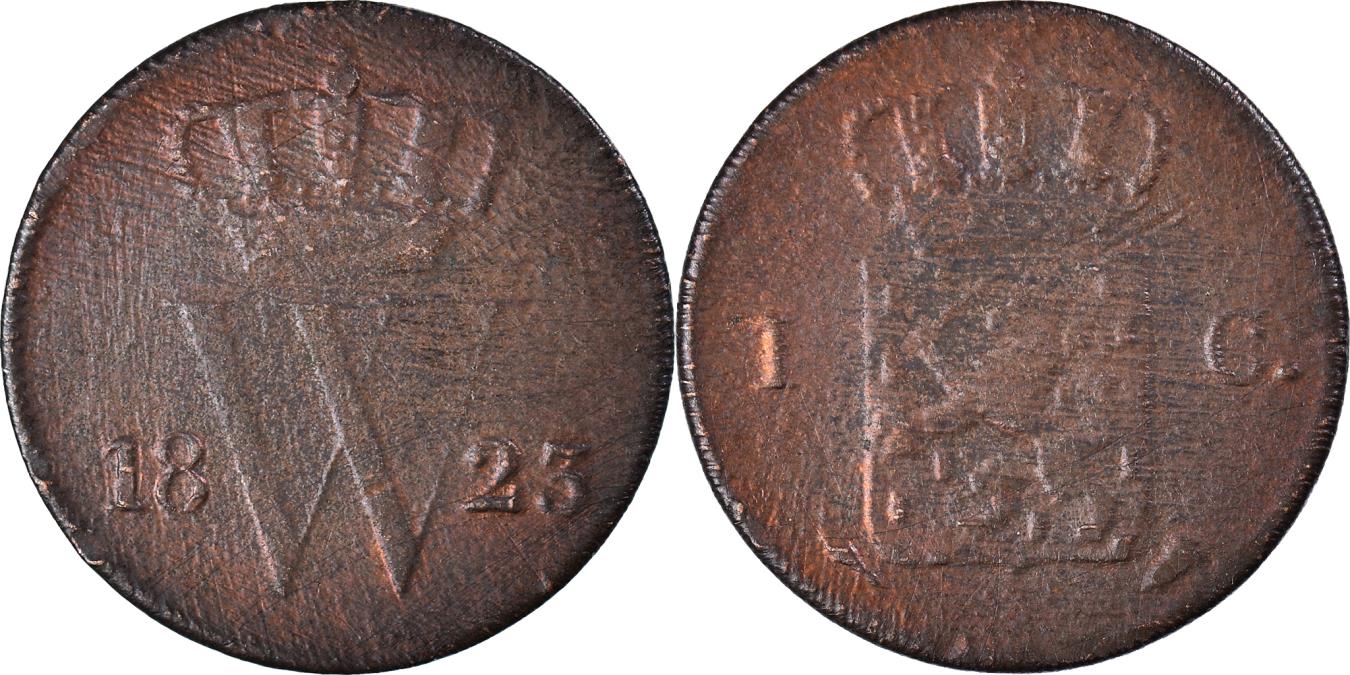 Coin, Netherlands, Cent, 1823 | European Coins