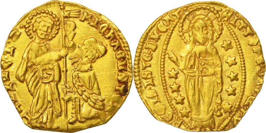 ITALIAN STATES, VENICE, Michele Steno (1400-1413), Zecchino | European ...