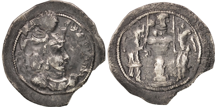 Sassanid (II century BC - VII century BC), Vahram IV (388-399), Drachm,...