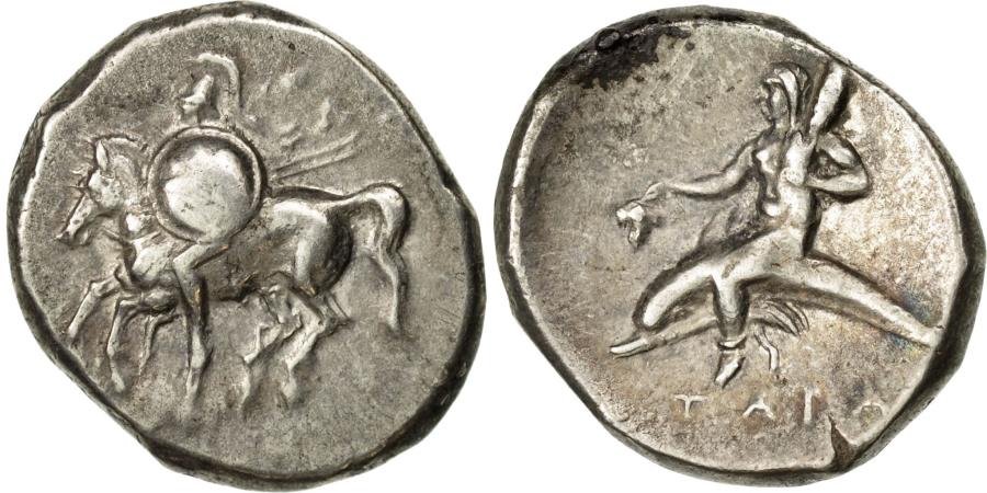 Coin, Calabria, Tarentum, Didrachm, , Silver | Greek Coins