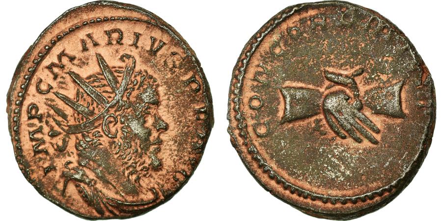 Coin, Marius, Antoninianus, Trier or Cologne, , Billon, Cohen:7