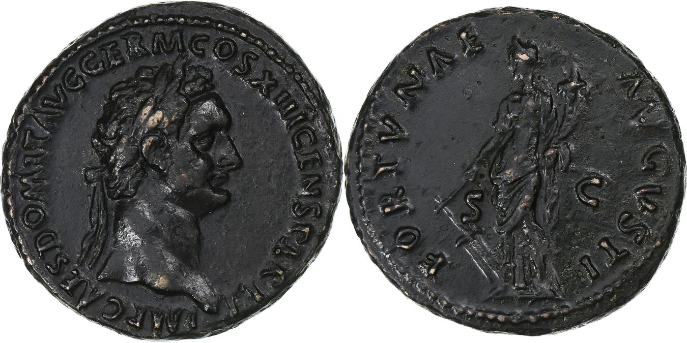 Domitian, As, 87, Rome, Bronze, , RIC:544 | Roman Imperial Coins
