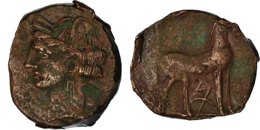 Coin, Tanit, Shekel, , Bronze, SNG-Cop:209 | Greek Coins