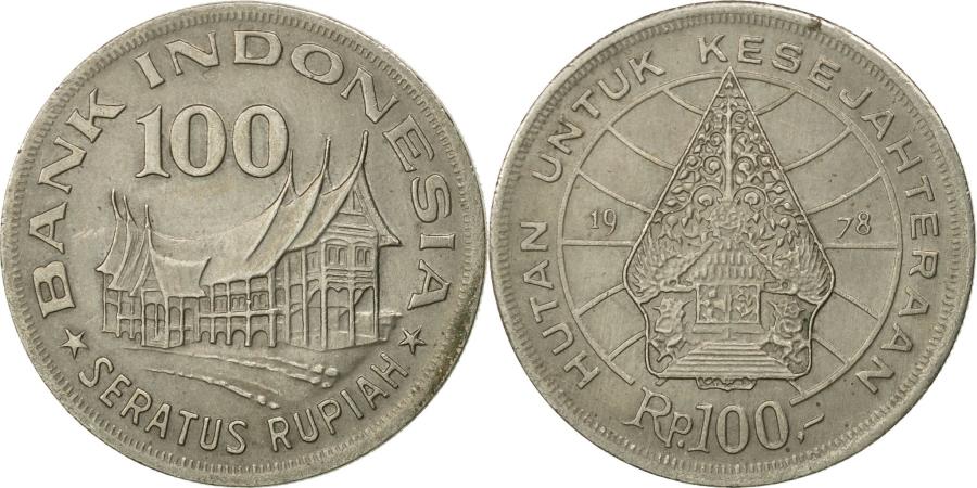Coin, Indonesia, 100 Rupiah, 1978, , Copper-nickel, KM:42 | Asian and ...