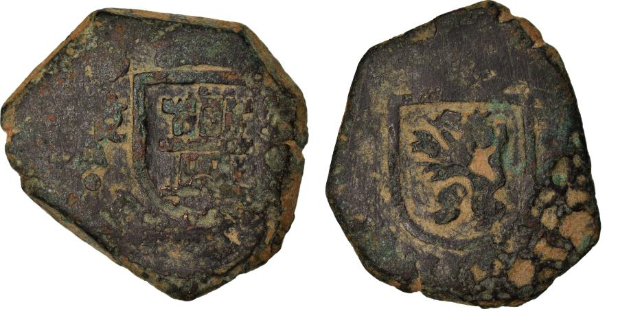 Coin, Spain, Philip III, 4 maravedis, Cuenca, , Copper | European Coins