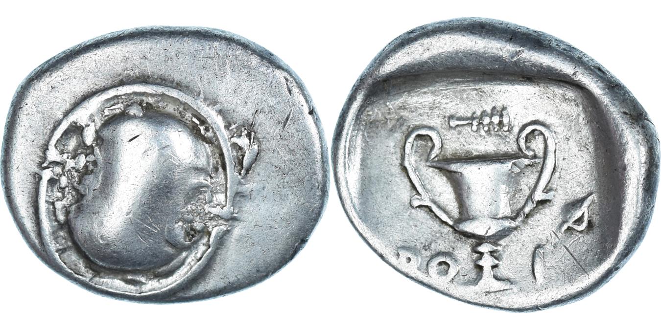 Coin, Boeotian League, Hemidrachm, 395-340 BC, , Silver, HGC:4-1165