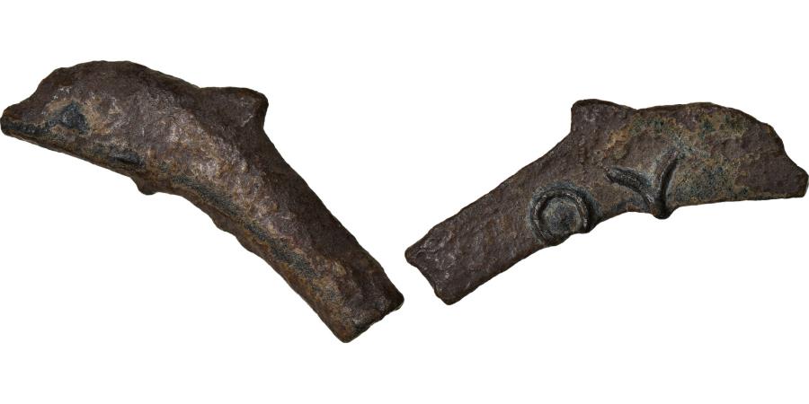 Coin, Sarmatia, Olbia, Dolphin, 437-410 BC, , Bronze | Greek Coins