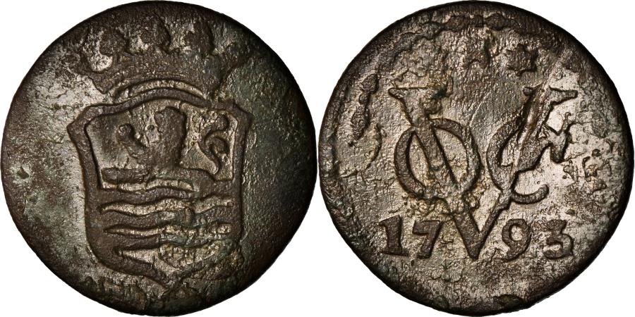 Coin, NETHERLANDS EAST INDIES, Duit, 1793, Utrecht, , Copper, KM:159