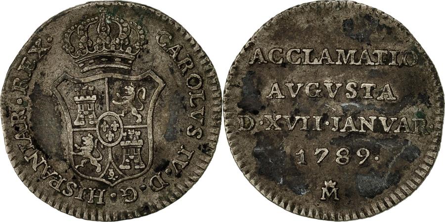 Coin, Spain, Charles IV, Real, 1789, Madrid, , Silver | European Coins