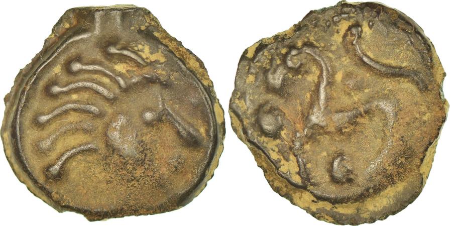 Coin, Senones, Potin, , Potin | Celtic Coins