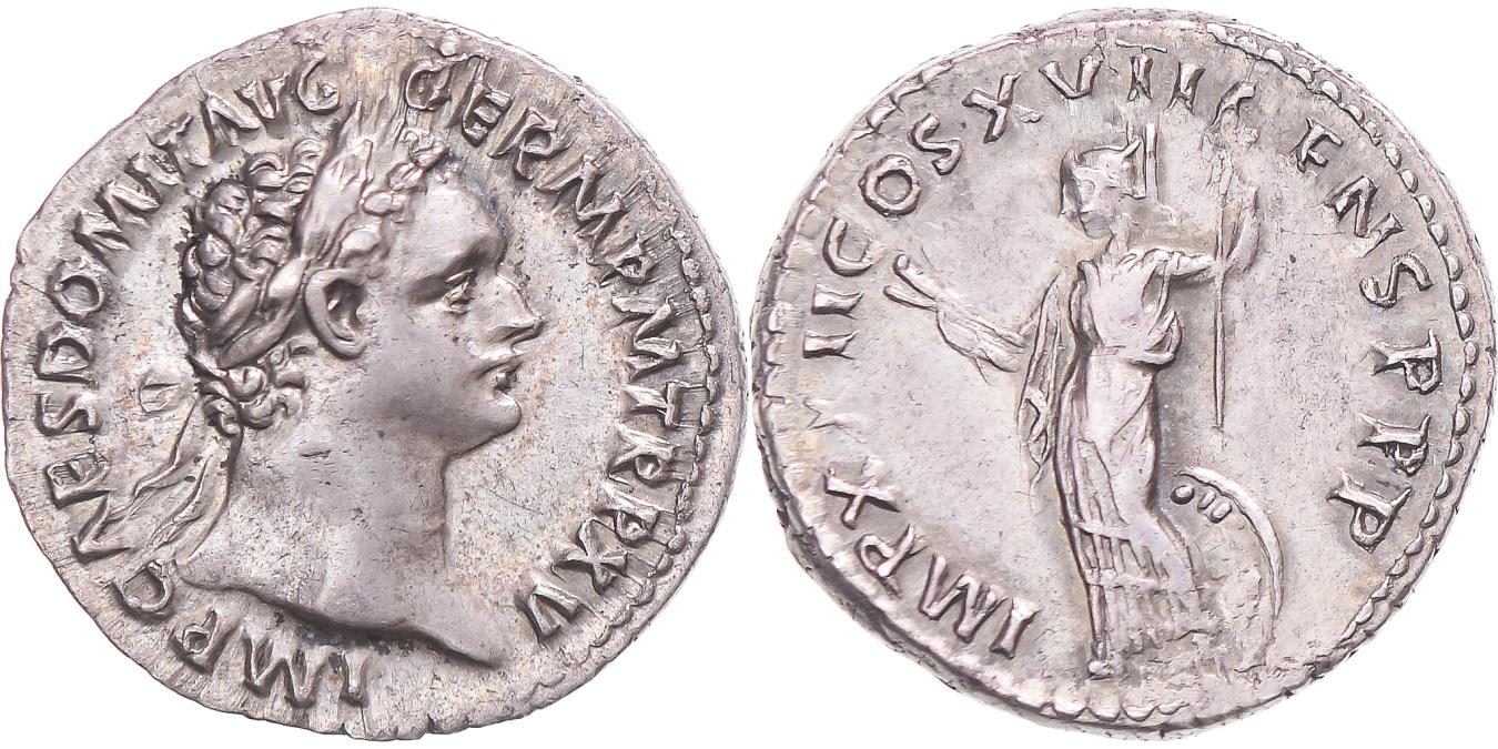 Coin, Domitian, Denarius, 95-96, Rome, , Silver, RIC:789 | Roman ...