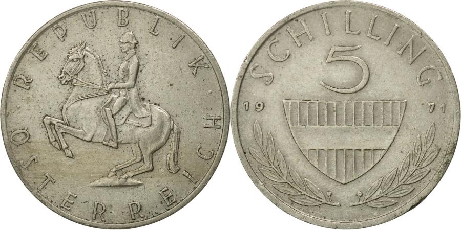 Coin, Austria, 5 Schilling, 1971, , Copper-nickel, KM:2889a | European ...