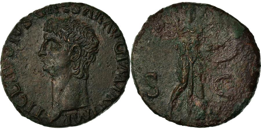 Coin, Claudius, As, 42-43, Rome, , Bronze, RIC:116 | Roman Imperial Coins