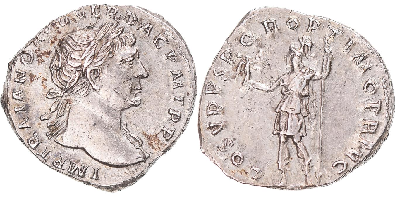 Coin, Trajan, Denarius, 103-111, Rome, , Silver, RIC:115 | Roman ...