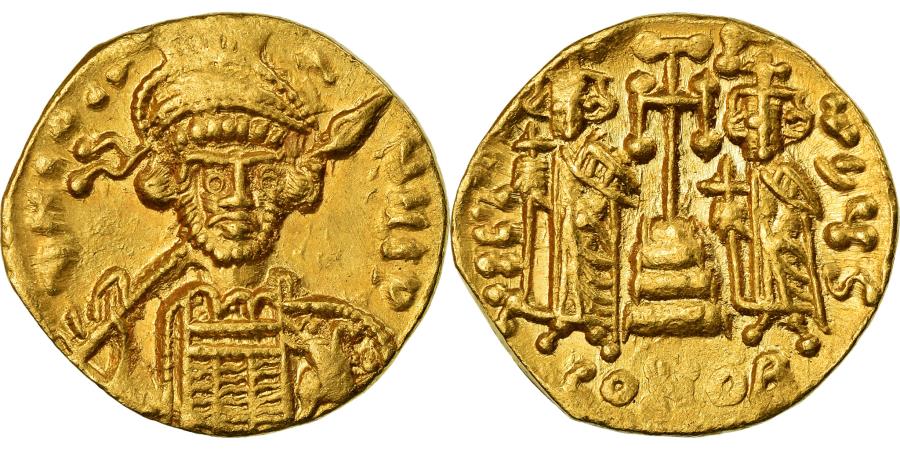 Coin, Constantine IV, Solidus, Constantinople, , Gold, Sear:1154