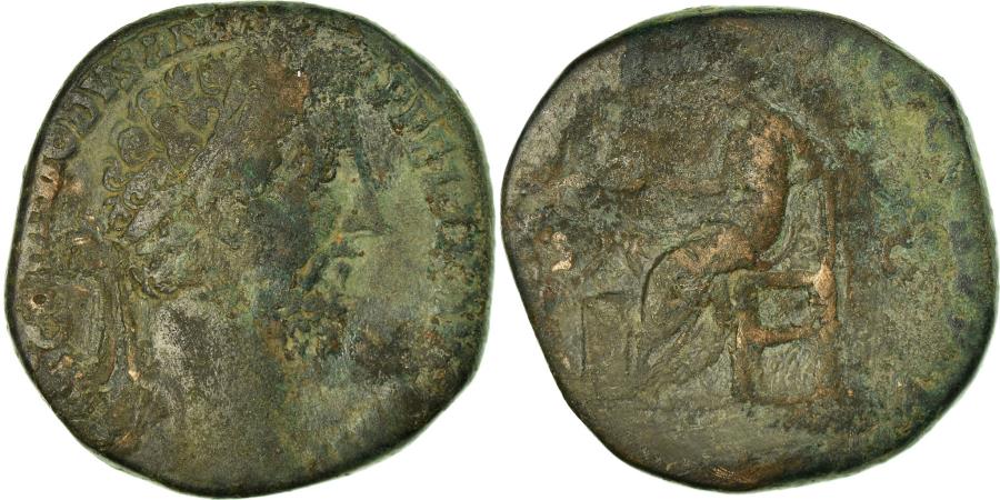 Coin, Commodus, Sestertius, Roma, , Bronze | Roman Imperial Coins