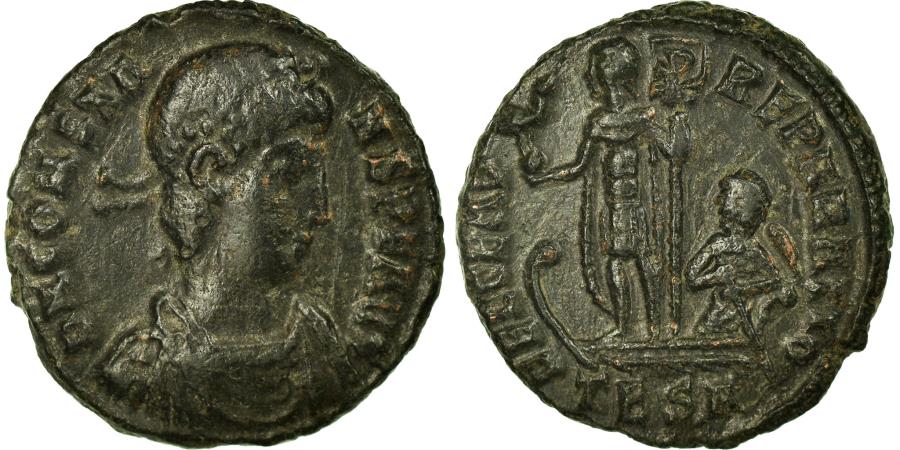 Coin, Constans, Half Maiorina, 348-350, Thessalonica, , Copper, RIC:120