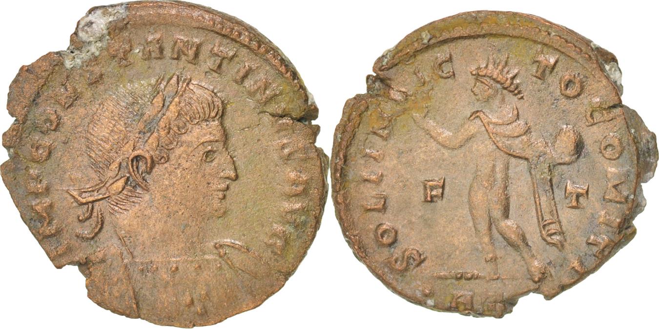 Coin, Constantine I, Follis, Trier, , Copper, RIC:97 | Roman Imperial Coins