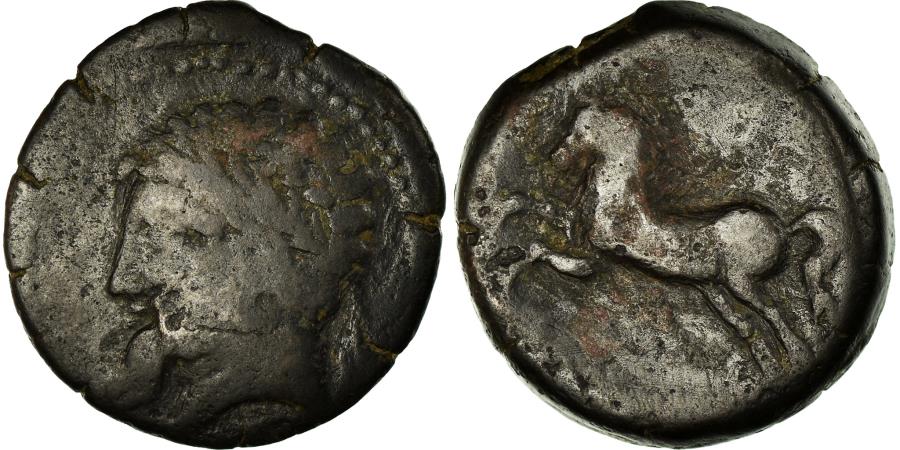 Coin, Numidia (Kingdom of), Massinissa or Micipsa, Bronze Æ, , Bronze
