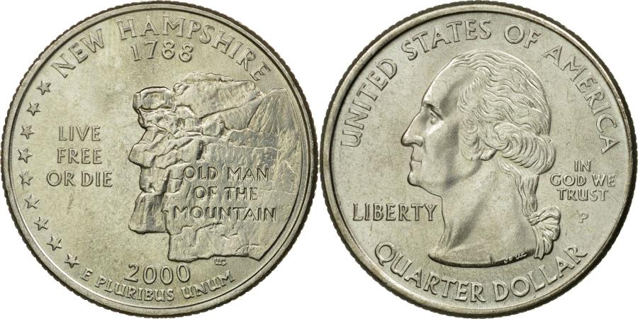 Coin, United States, Quarter, 2000, U.S. Mint, Philadelphia, | Quarters
