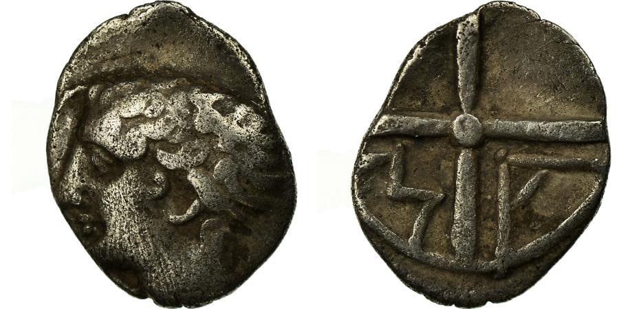 Coin, Massalia, Obol, Marseille, , Silver, SNG-Cop:723-8 | Celtic Coins