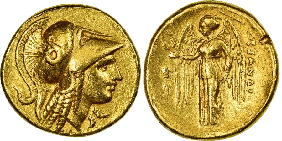 Coin, Alexander III, Stater, , Gold, Pozzi:865 | Greek Coins