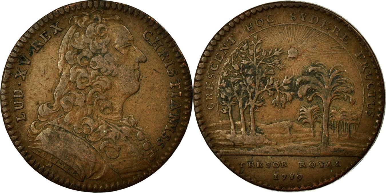 France, Token, Royal, , Copper, Feuardent:2049 | Tokens & Medals