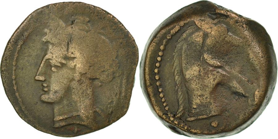 Zeugitana, Shekel, 300-264 BC, Carthage, , Copper, SNG Cop:175