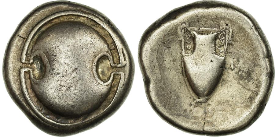 Coin, Boeotia, Thebes, Stater, 379-368 BC, , Silver, HGC:4-1331