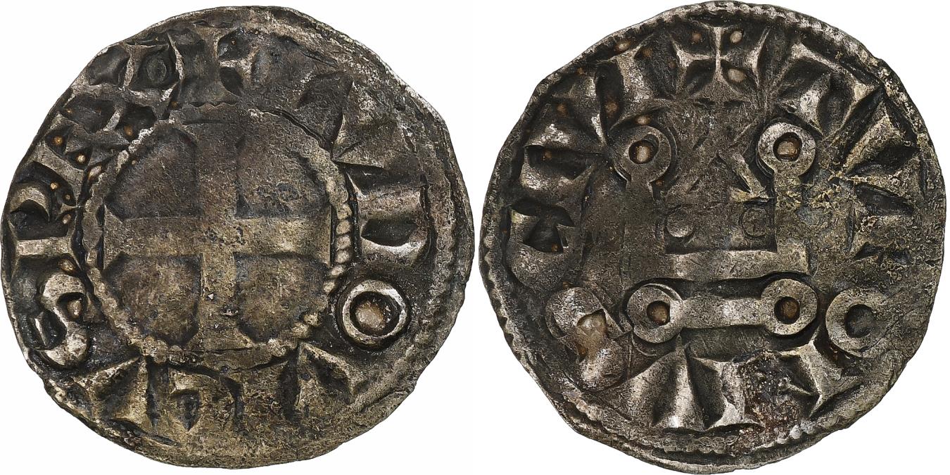 France, Louis VIII-IX, Denier Tournois, 1223-1244, Billon, | European Coins