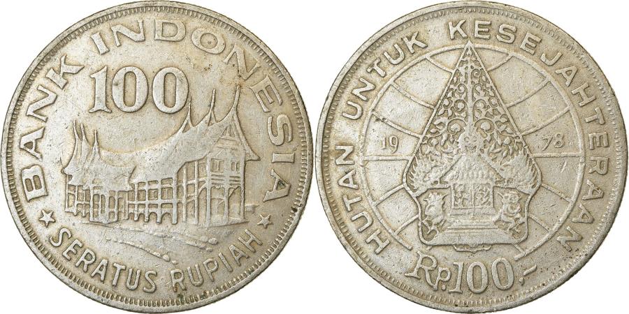 Coin, Indonesia, 100 Rupiah, 1978, , Copper-nickel, KM:42 | Asian and ...