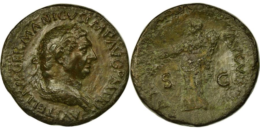 Coin, Vitellius, Sestertius, 69 AD, Rome, , Bronze, RIC:118 | Roman ...