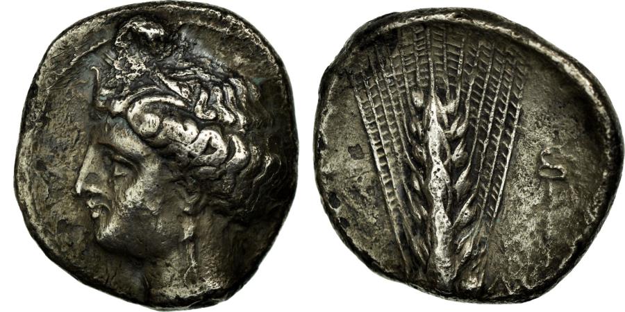 Coin, Demeter, Didrachm, Metapontion, , Silver, SNG ANS:400 | Greek Coins