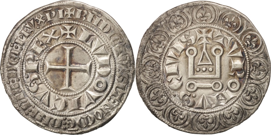France, Louis IX, Gros Tournois, , Silver, Duplessy:190 | European Coins