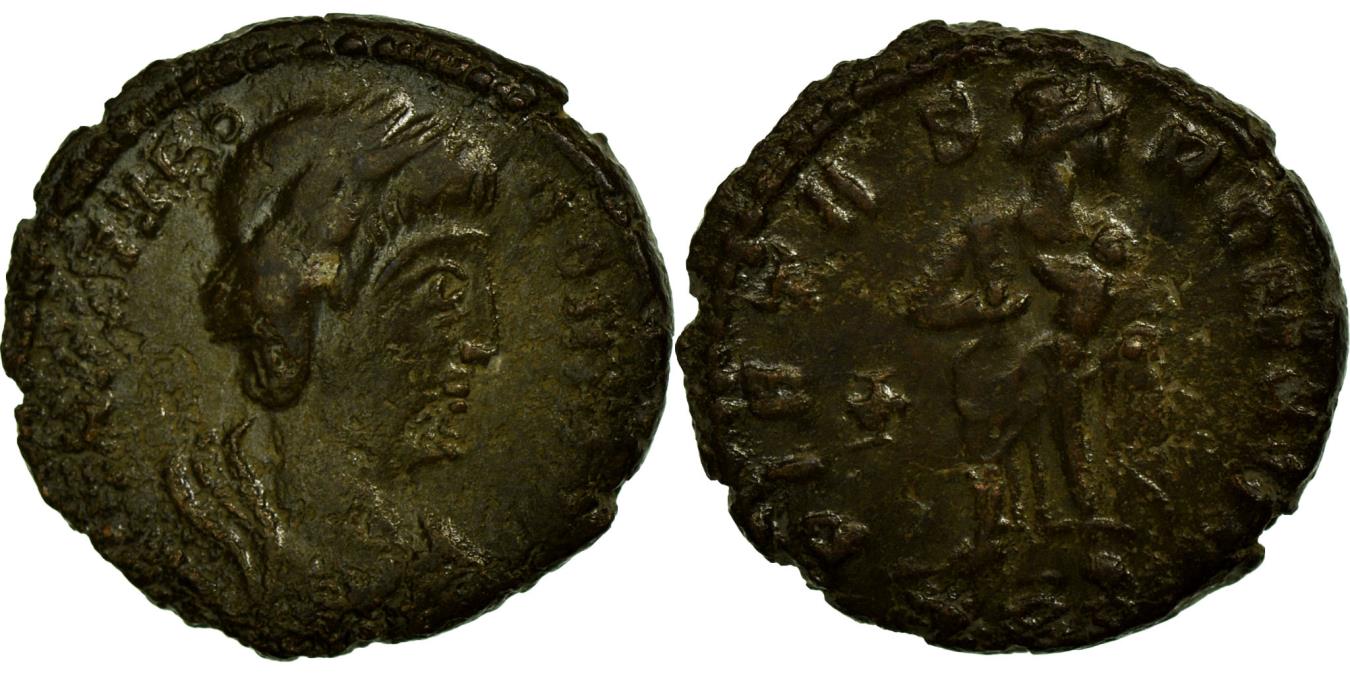 Coin, Theodora, Nummus, , Bronze, Cohen:5 | Roman Imperial Coins