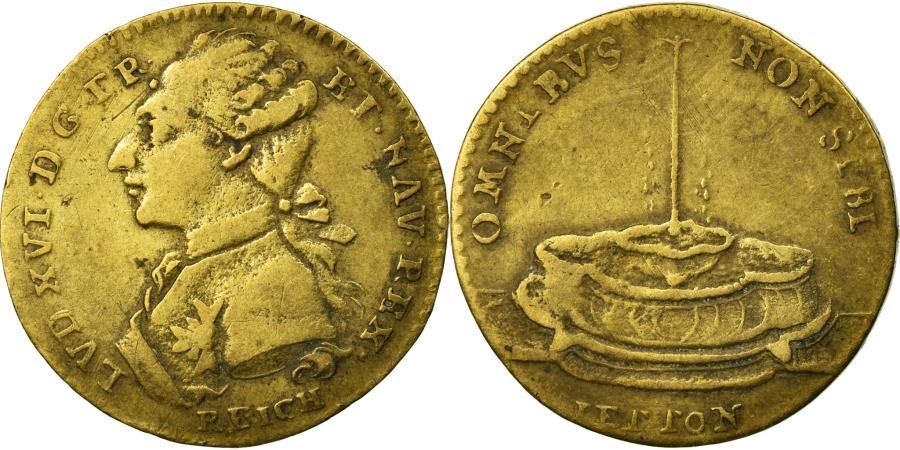 France, Token, Louis XVI, omnibus Non Sibi, , Brass | Tokens & Medals