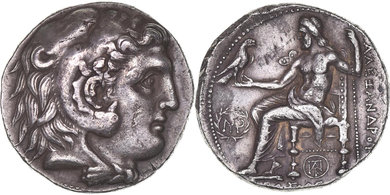 Coin, Kingdom of Macedonia, Alexander III, Tetradrachm, 336-323 BC, Babylon