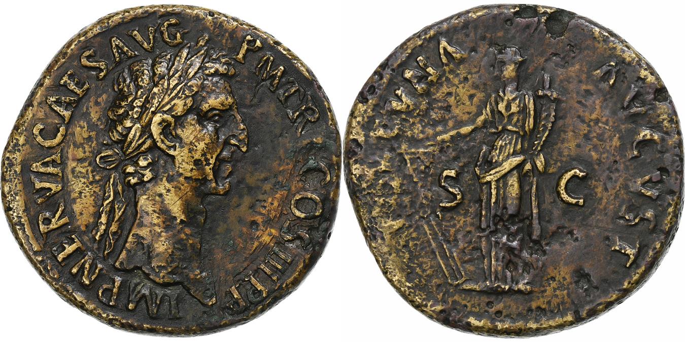 Nerva, Sestertius, 97, Rome, Bronze, , RIC:83 | Roman Imperial Coins