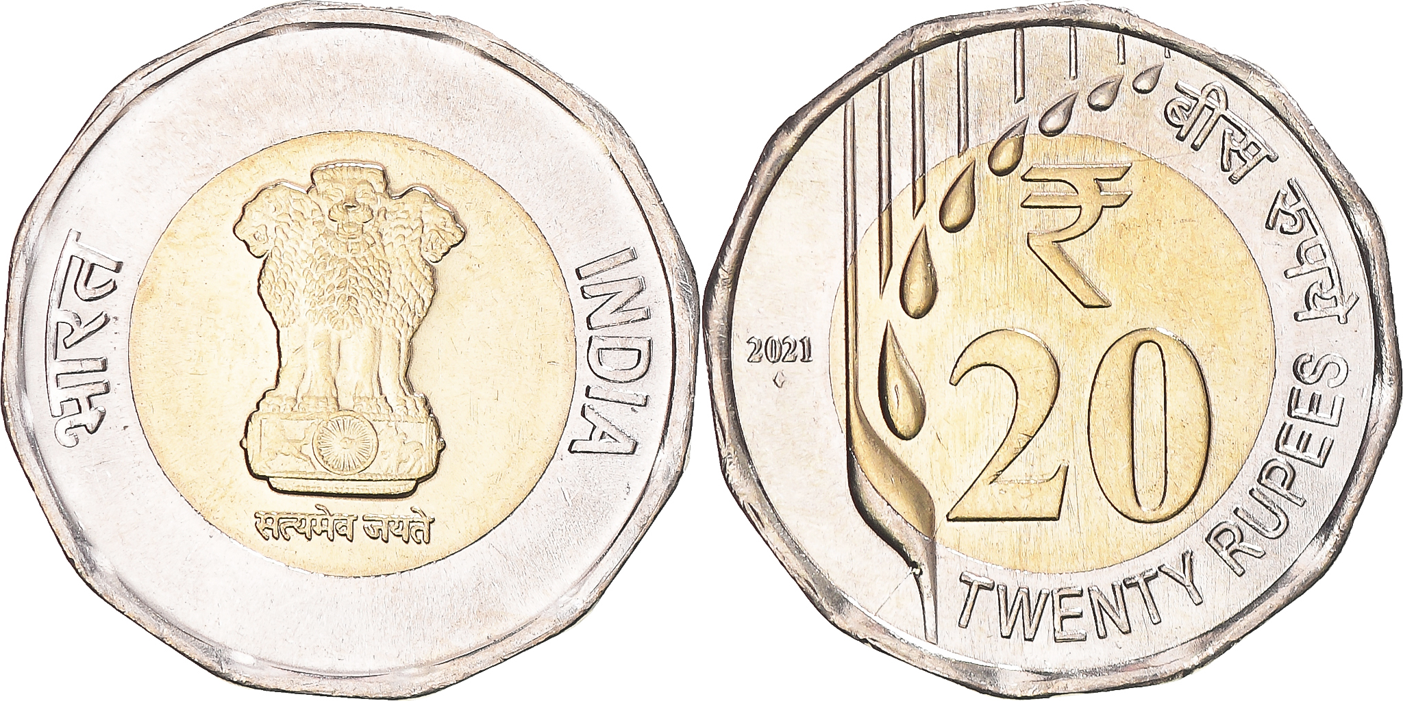 20 Rupees Coin