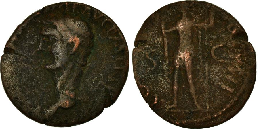 Coin, Claudius, As, 42-43, Rome, , Bronze, RIC:116 | Roman Imperial Coins